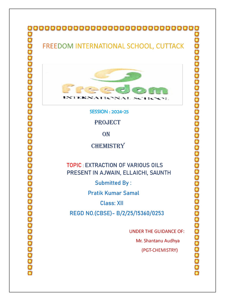 Project Format Phy | PDF