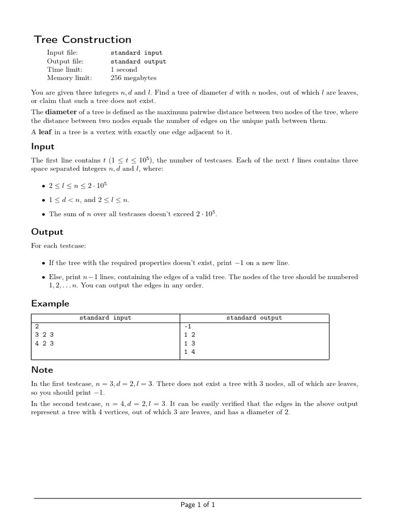 Prob-Tree Construction | PDF