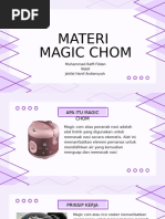 Komponen dan Fungsi Magic Com | PDF | Teknologi & Rekayasa