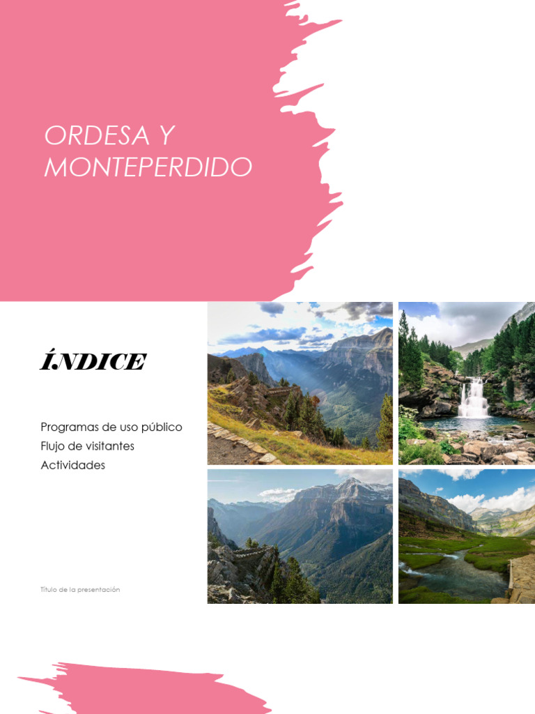 Ordesa y Monteperdido | PDF