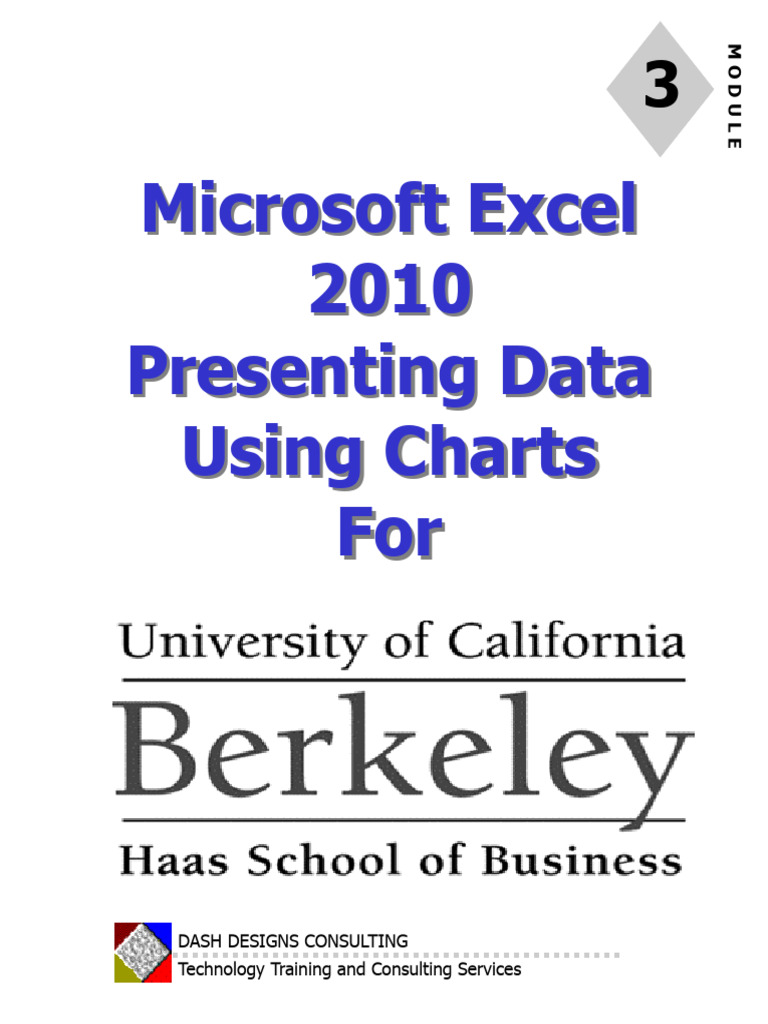 0017 Excel 2010 Presenting Data Using Charts | PDF | Microsoft Excel | Chart