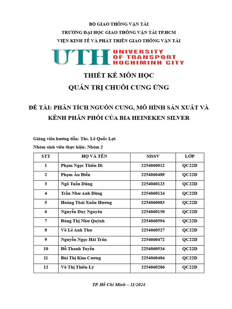 TKMH Qtccu Nhóm 2 | PDF
