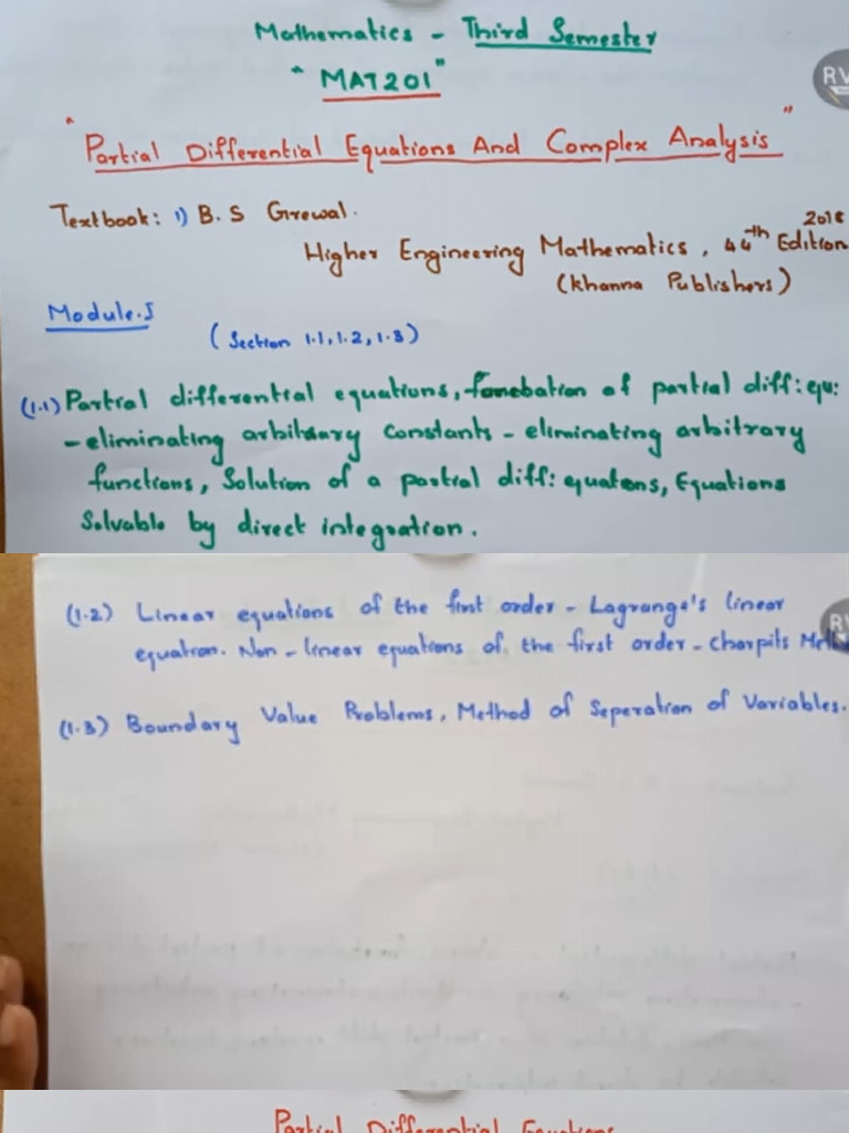 Maths Rvs Mod 1 Vid 1-17 | PDF