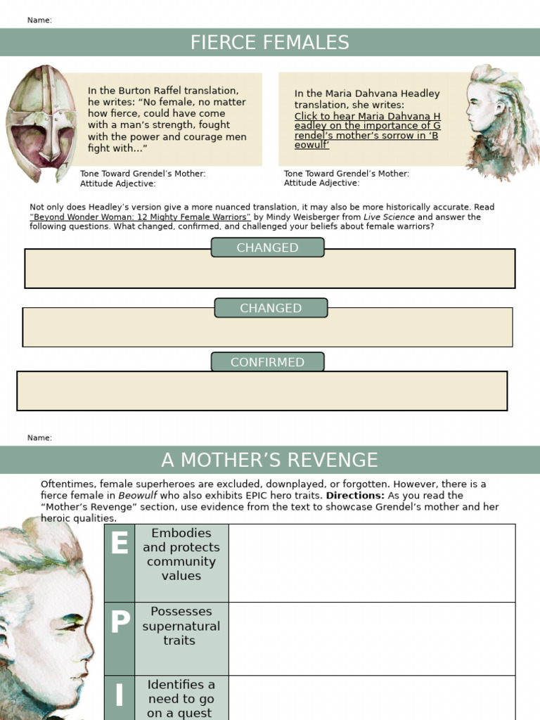 Grendels Mother | PDF