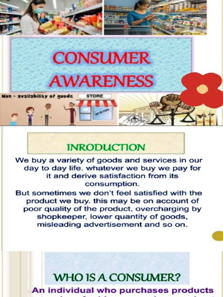 Consumer Awareness Richa | PDF