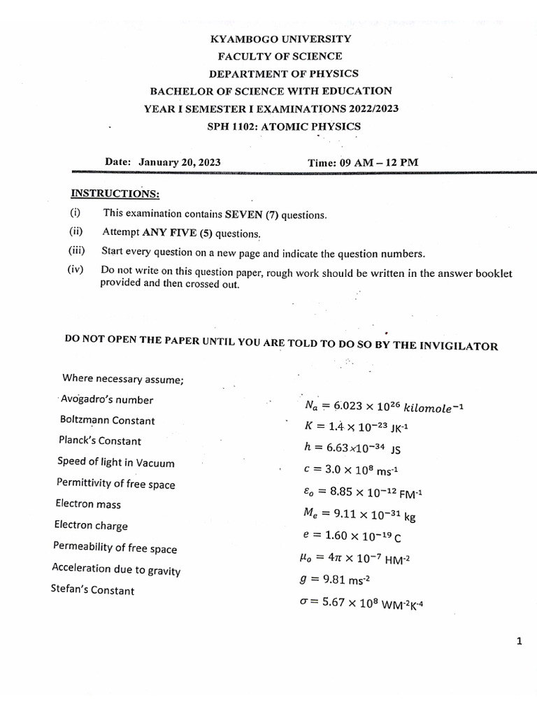 Atomic Paper 2 | PDF