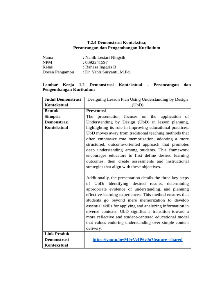 T2.4 Demonstrasi Kontekstual | PDF