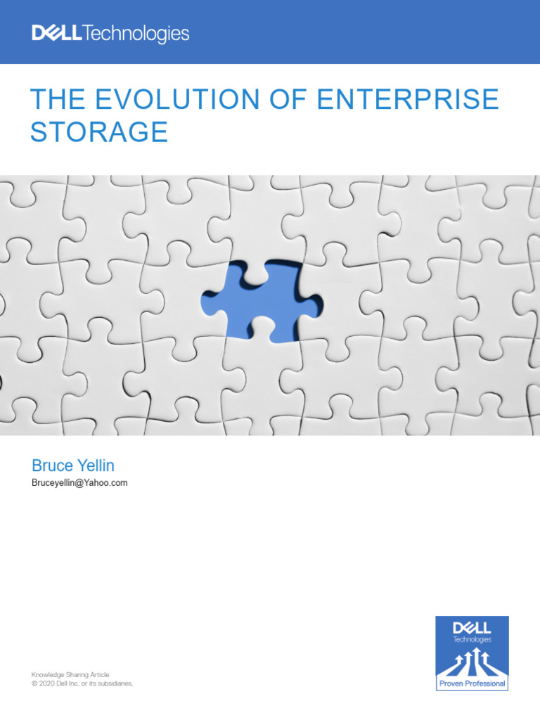 Dell EMC's Exabyte Storage Evolution | PDF | Solid State Drive | Flash ...