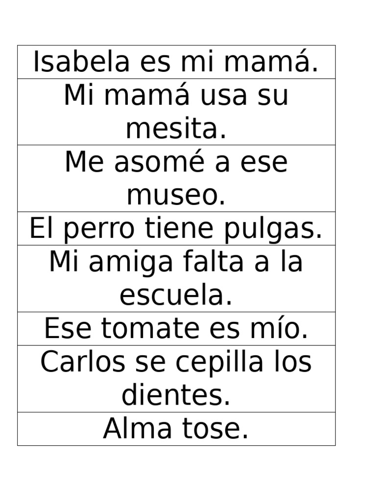 Isa Es Mi Mamá | PDF