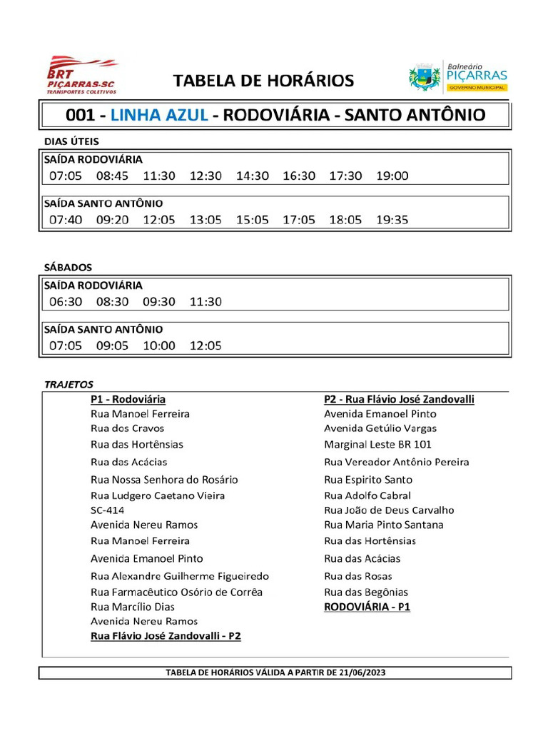 Linha Azul | PDF