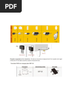 Tipos de Encapsulados de Transistores | PDF | Transistor | Electrónica