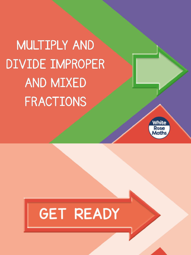 Lesson 7 ONENOTE Multiply and Divide Improper and Mixed Fractions | PDF