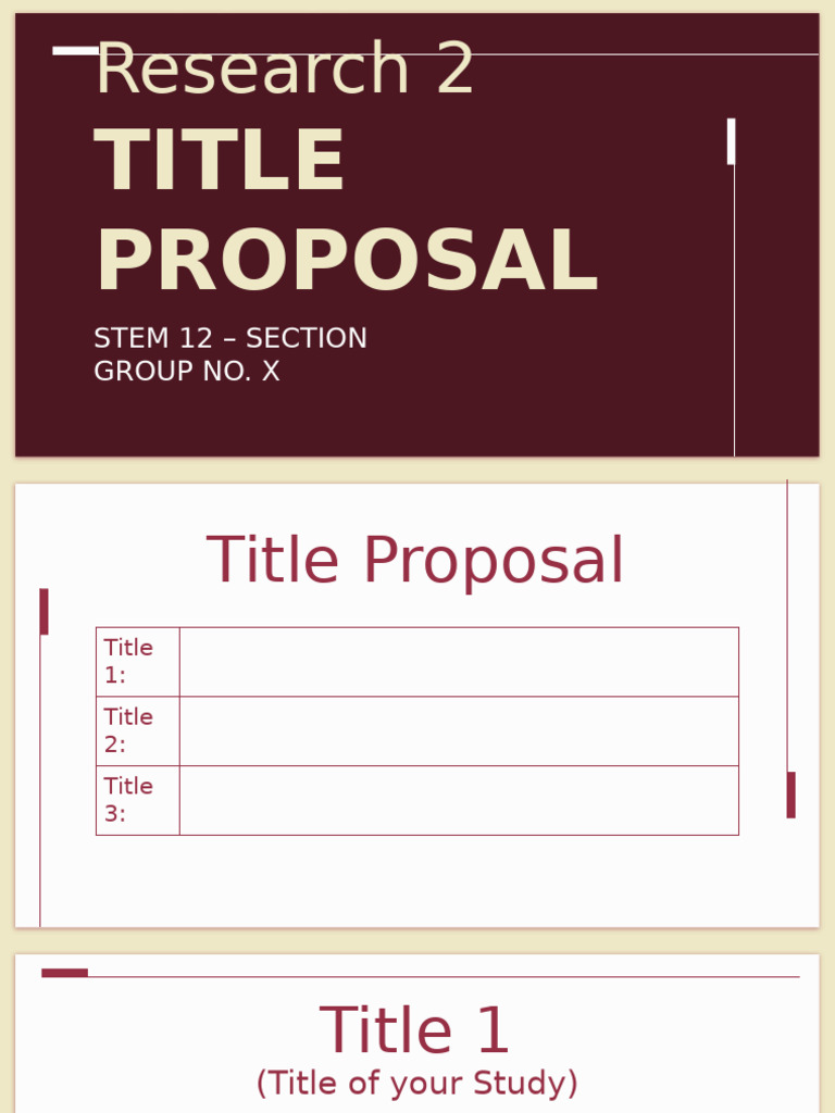 STEM 12 Research Proposal Template | PDF