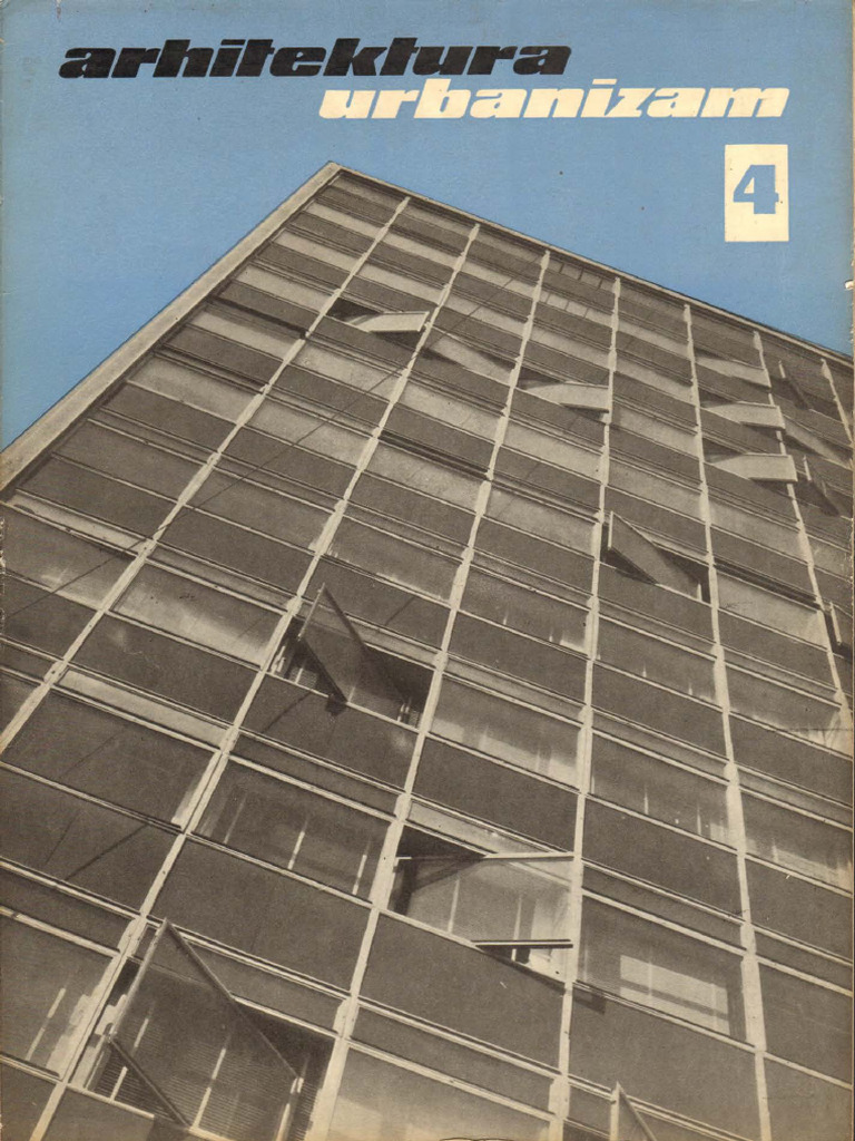 Arhitektura Urbanizam 4 | PDF