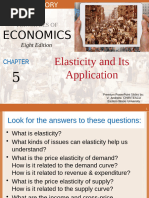 Chapter 5 Elasticity and Its Application | PDF | Elasticity (Economics) | Demand
