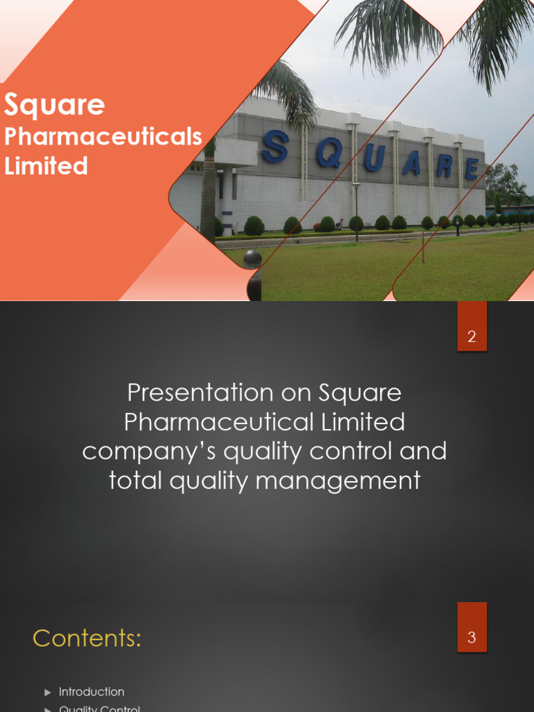 TQM and Quality Control at Square Pharma | PDF | Quality Management ...