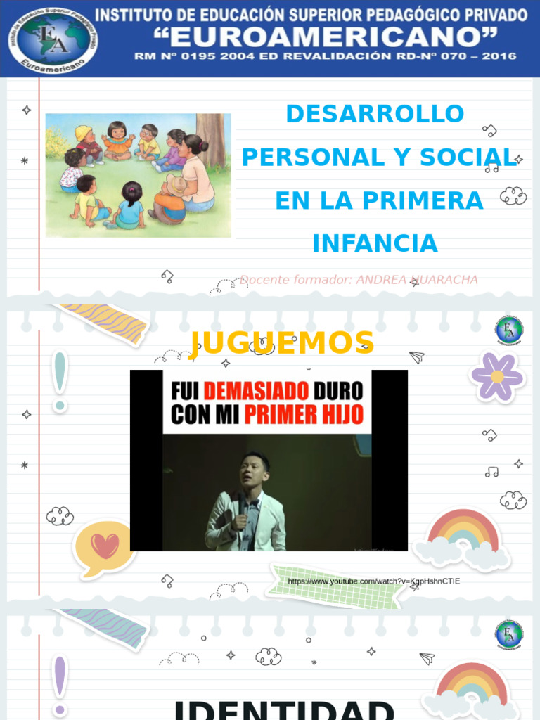 Identidad Pesonal y Social | PDF | Psicoanálisis | Ciencias del ...