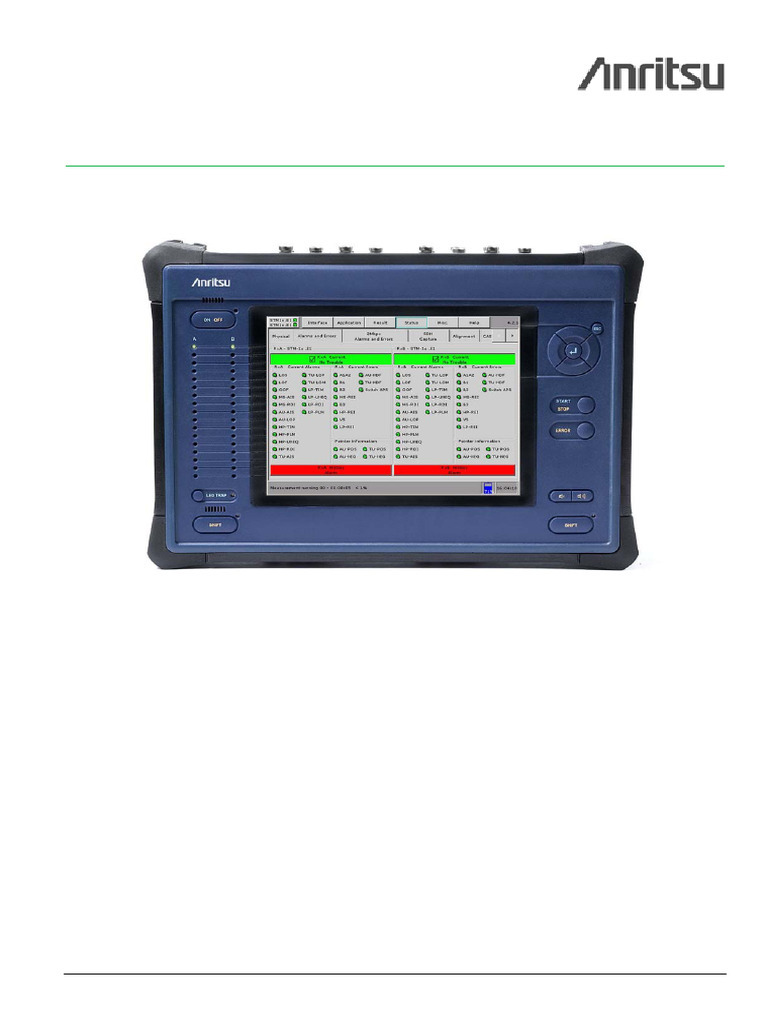 CMA3000 - V-Series - ANRITSU | PDF | Computer Engineering | Telecommunications