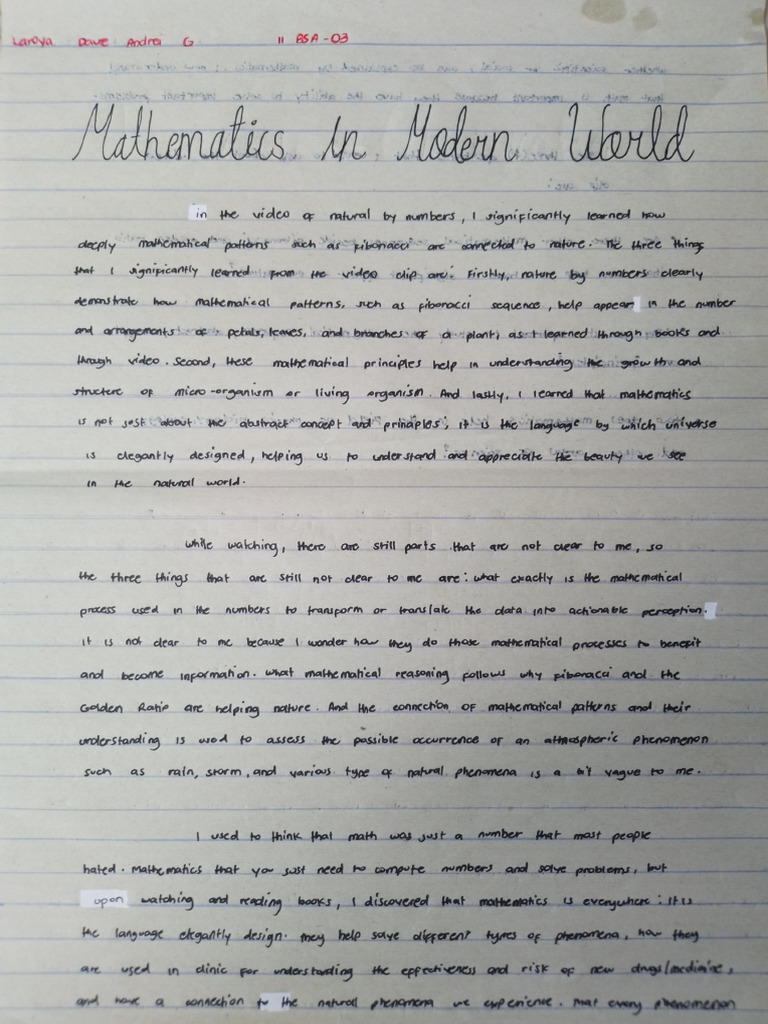 MMW Activity 2 | PDF