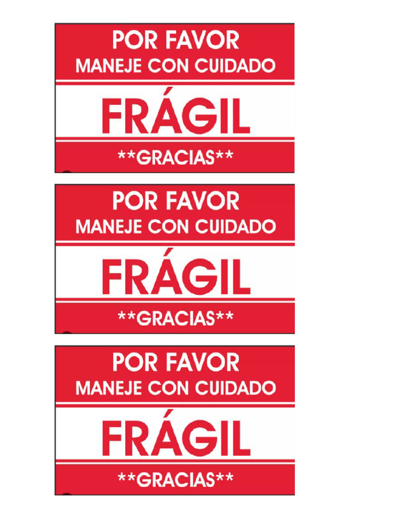 FRAGIL | PDF