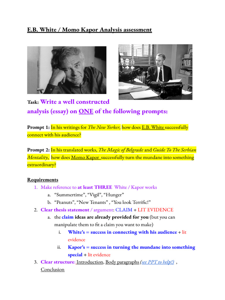 Kapor - White Analysis Assessment | PDF | Accuracy And Precision ...