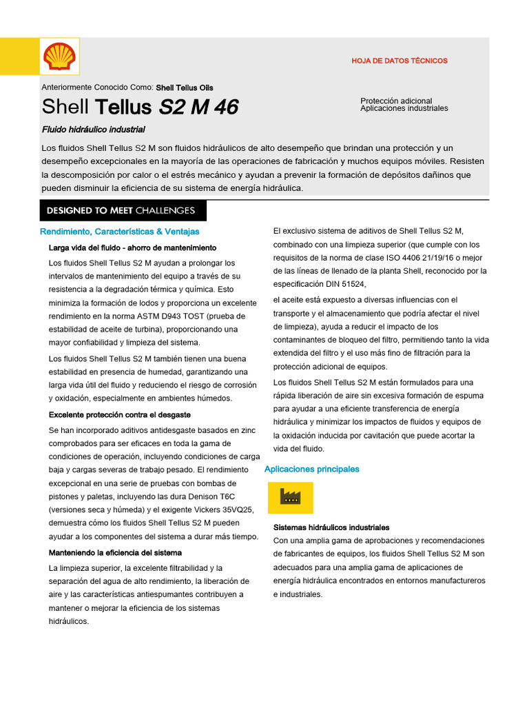 Tellus S2 M 46 | PDF | Filtración