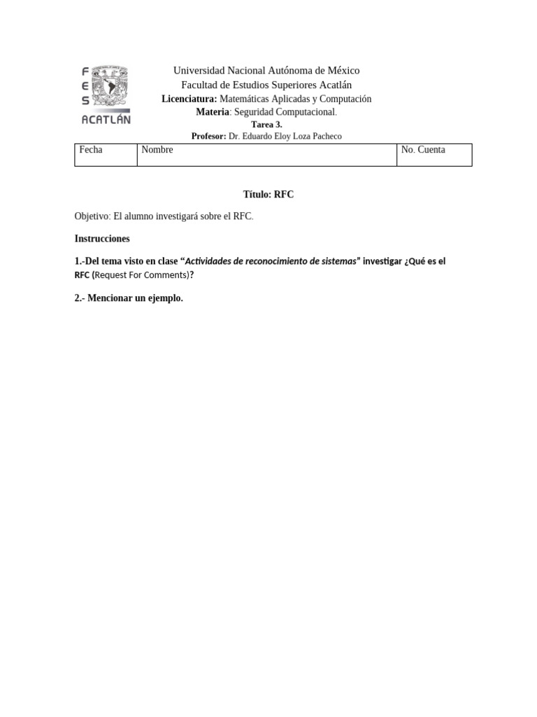 Tarea3 RFC | PDF
