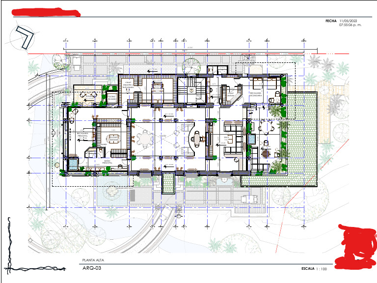 Arq-03 - Planta Alta | PDF