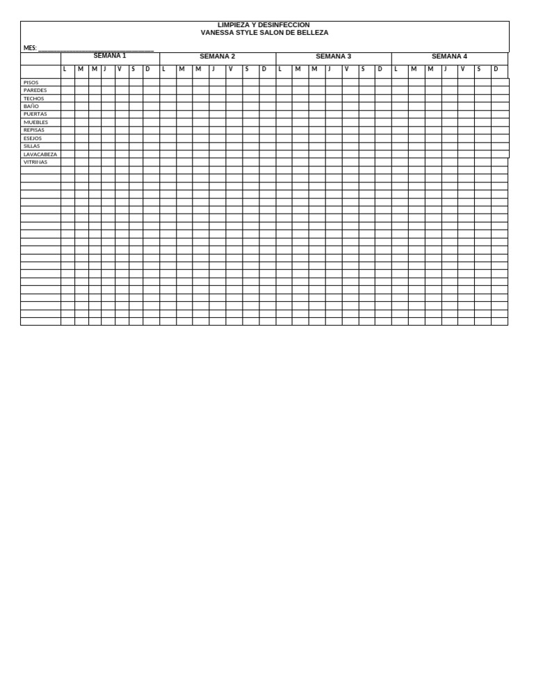 Limpieza y Desinfeccion | PDF