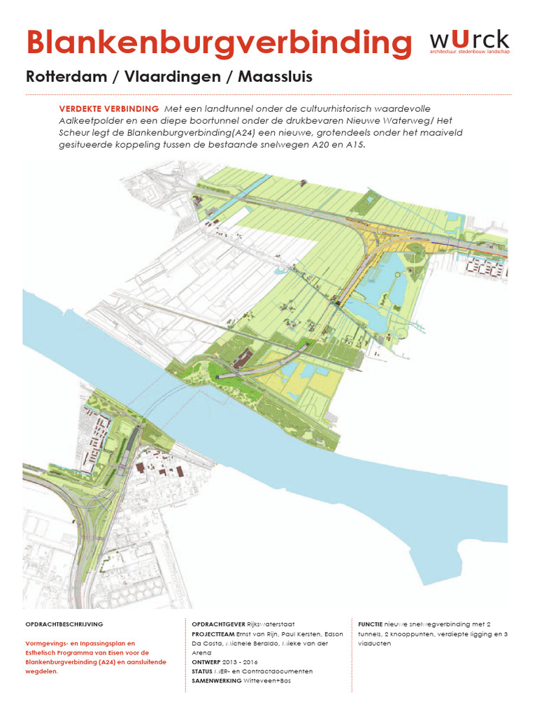 Blankenburgverbinding Rotterdam 1 | PDF