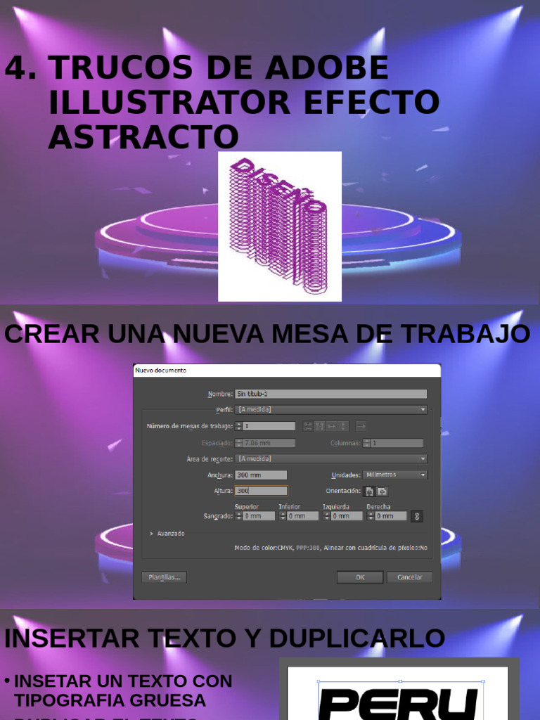 Trucos Abstractos en Illustrator | PDF