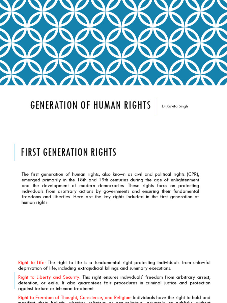 Generation of Human Rights | PDF | Sustainability | Poverty & Homelessness