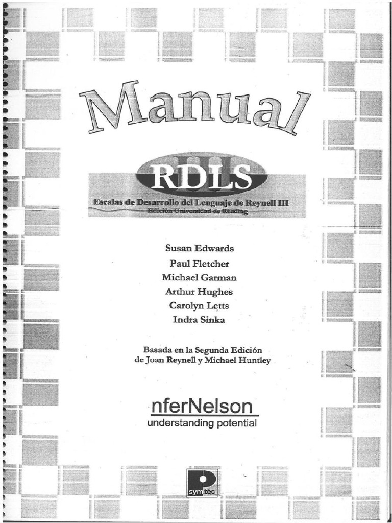 Escala Reynell | PDF