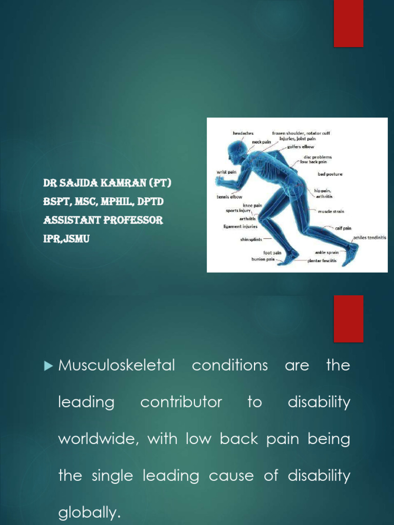 Rehabilitative Management of Common Musculoskeletal Disorders | PDF ...