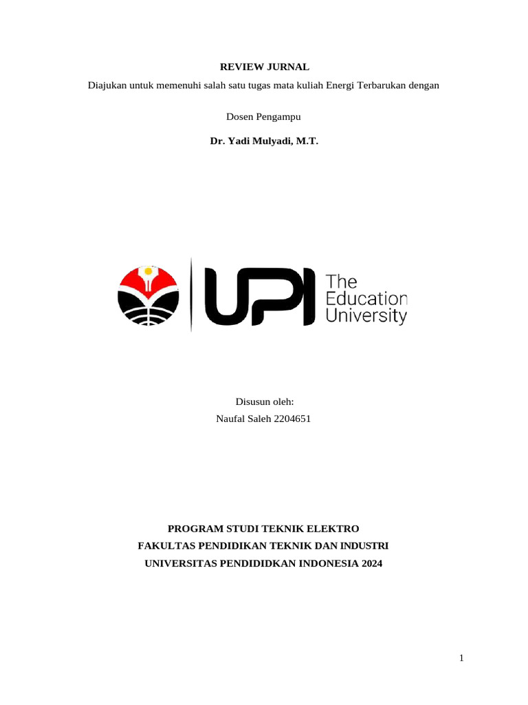 Potensi Energi PMFC Terbarukan | PDF