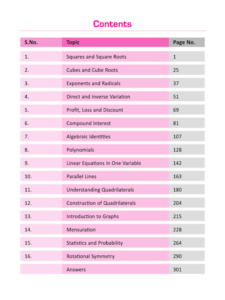 Secondary Mathmatics Class VIII Final 2023 | PDF