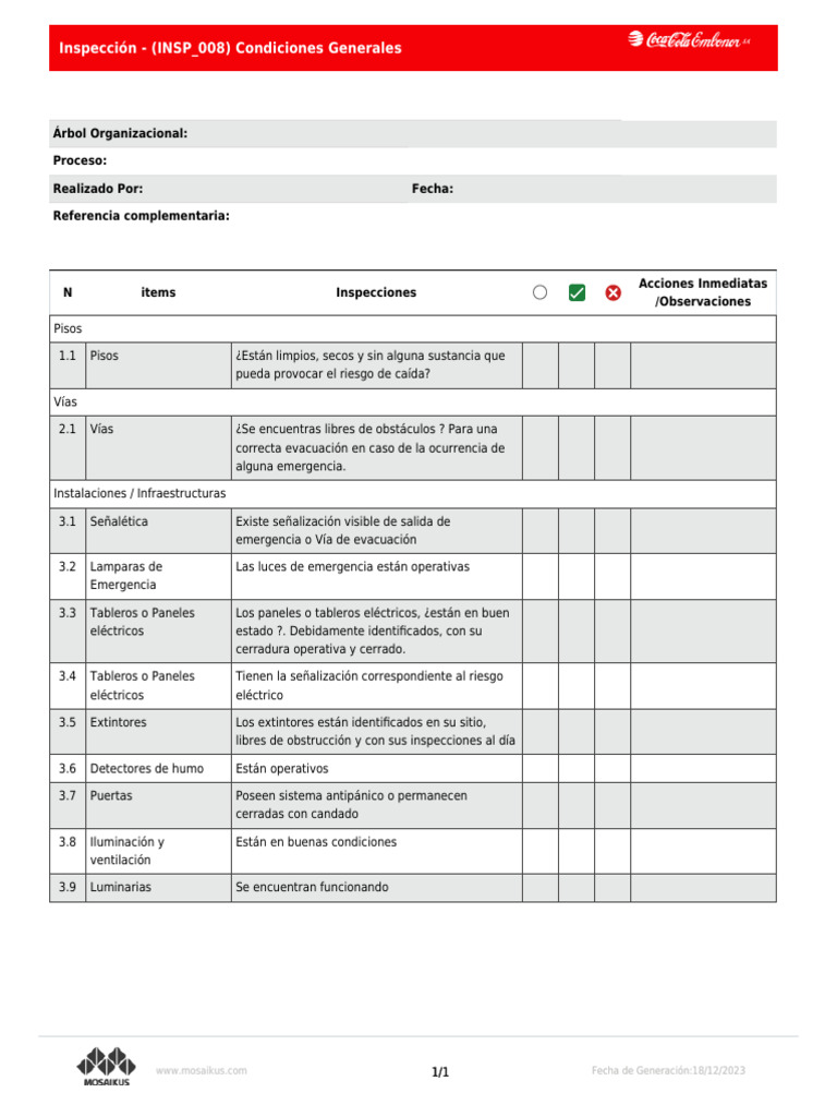 Condiciones Generales | PDF