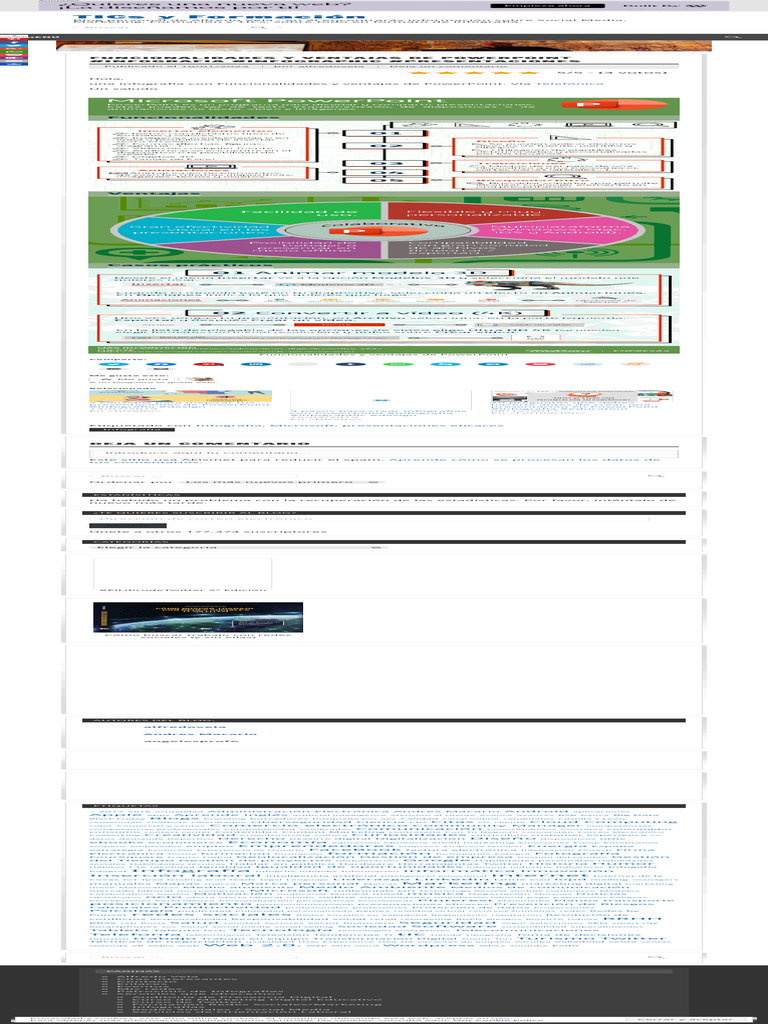 Funcionalidades y Ventajas de PowerPoint #Infografia #Infographic #Presentaciones - TICs y ...