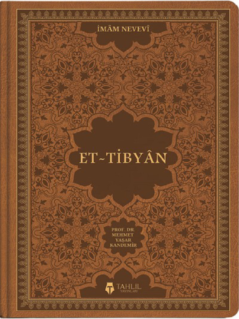 İmam Nevevi Et Tibyan | PDF