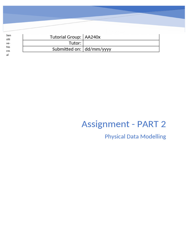 AY24S2 - IT1393 - Assignment - Report Template (Part 2) | PDF