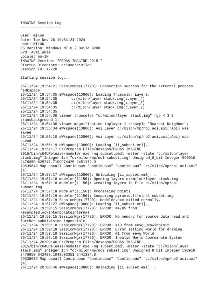 Imagine Log 112624 195421 | PDF | Parsing | Computer Science