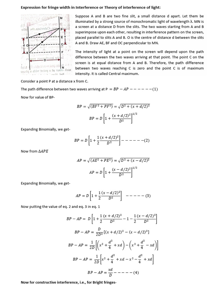 Wave Optics3 | PDF | Physical Phenomena | Applied And Interdisciplinary Physics