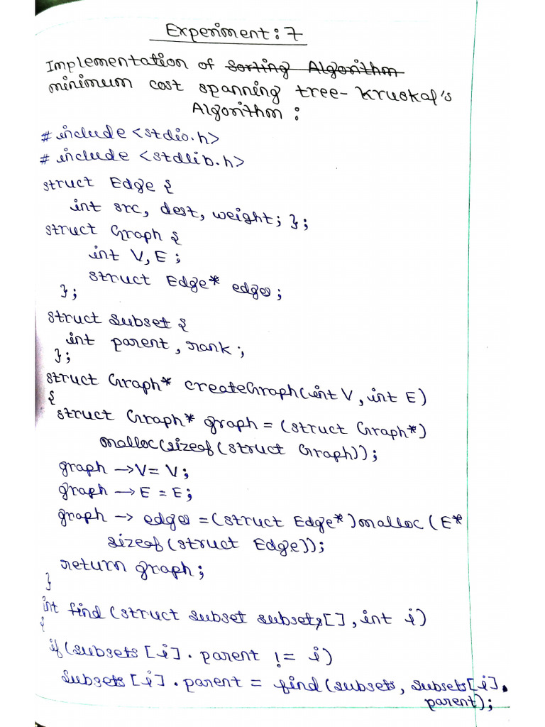 DS Lab Exp - 7-10 | PDF DS Lab Exp - 7-10 | PDF