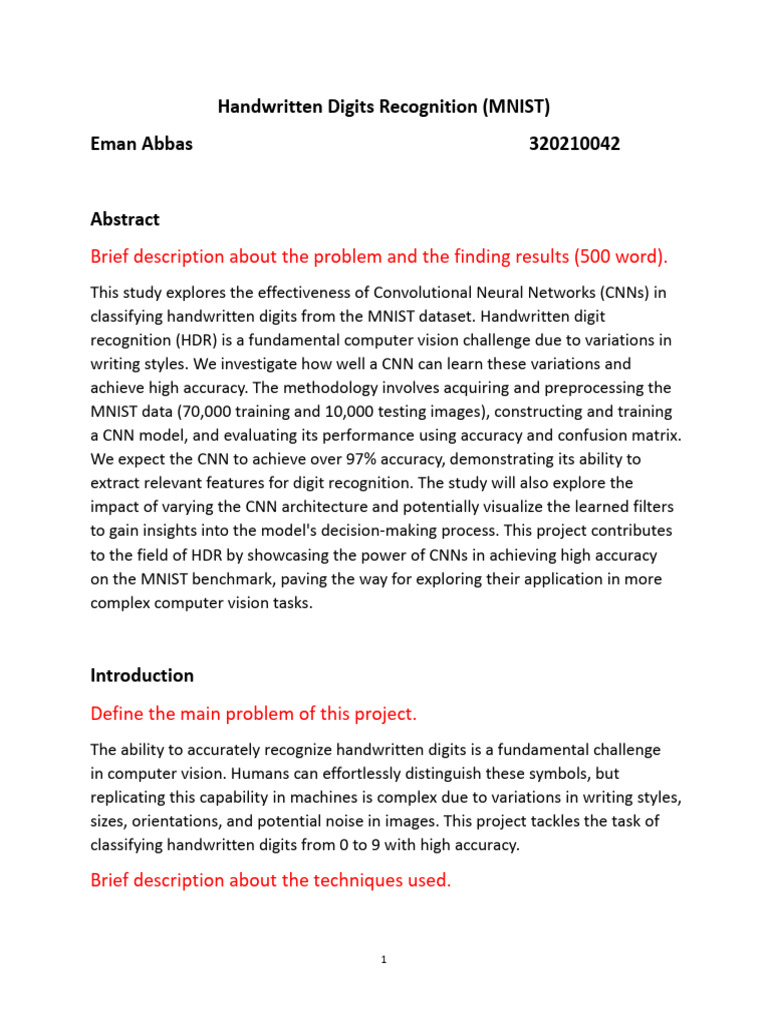 MNIST | PDF | Artificial Neural Network | Support Vector Machine