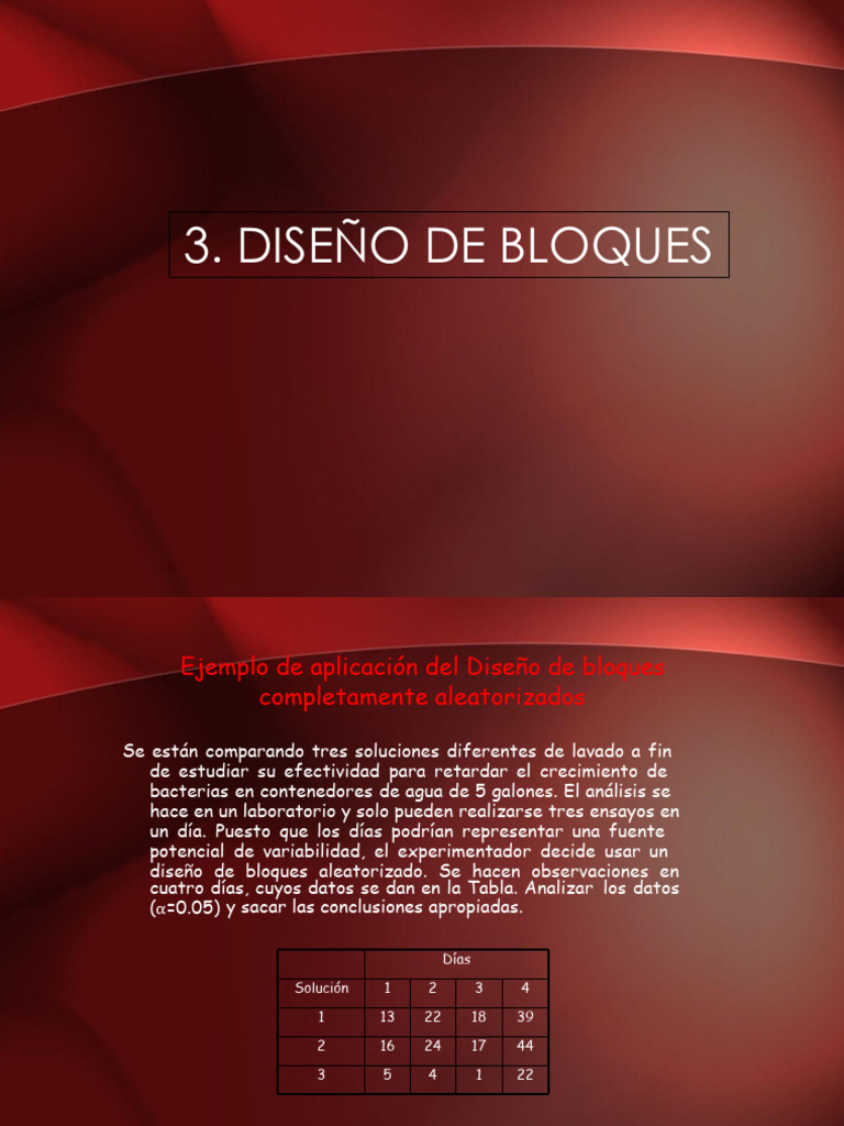 Práctica Diseño de Bloques | PDF