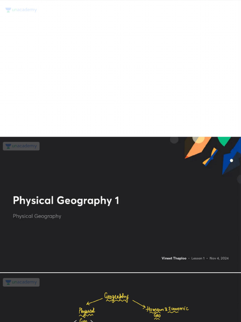 Physical Geography 1 With Anno | PDF