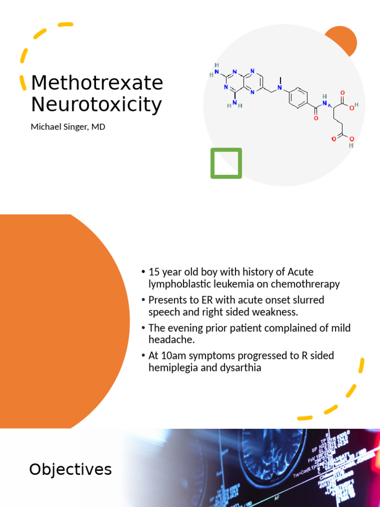 Methotrexate Neurotoxicity Overview | PDF | Chemotherapy | Clinical ...
