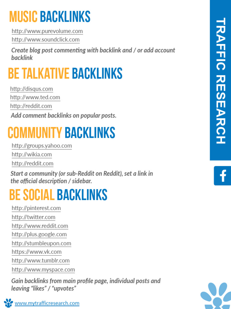 Backlink Strategies for Marketers | PDF