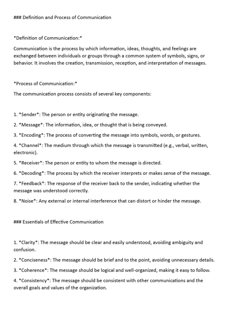 Communication Skill Bca 4TH Sem | PDF | Nonverbal Communication | Communication