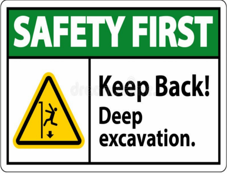 Deep Excavation Signage 2 | PDF
